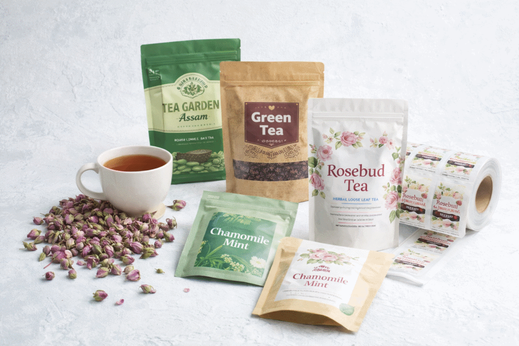 Custom Tea Packaging Manufacturer | Flexible Pouches & Film